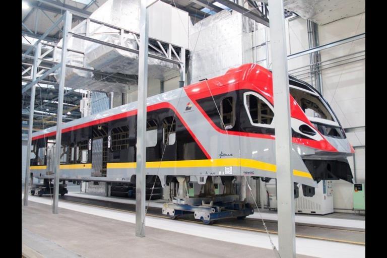 First Newag Impuls II EMU nears completion | News | Railway Gazette ...